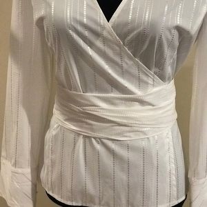 LOFT | Tops | Nwt Absolutely Adorable Wrap Shirt | Poshmark